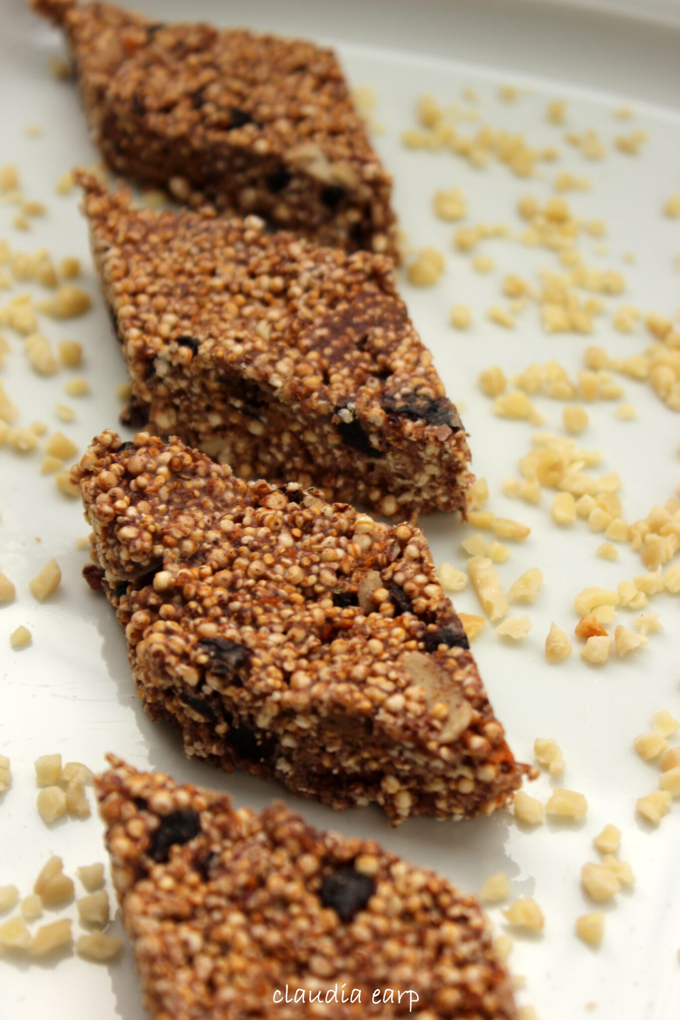 Amaranth-Power-Riegel für zwischendurch und unterwegs